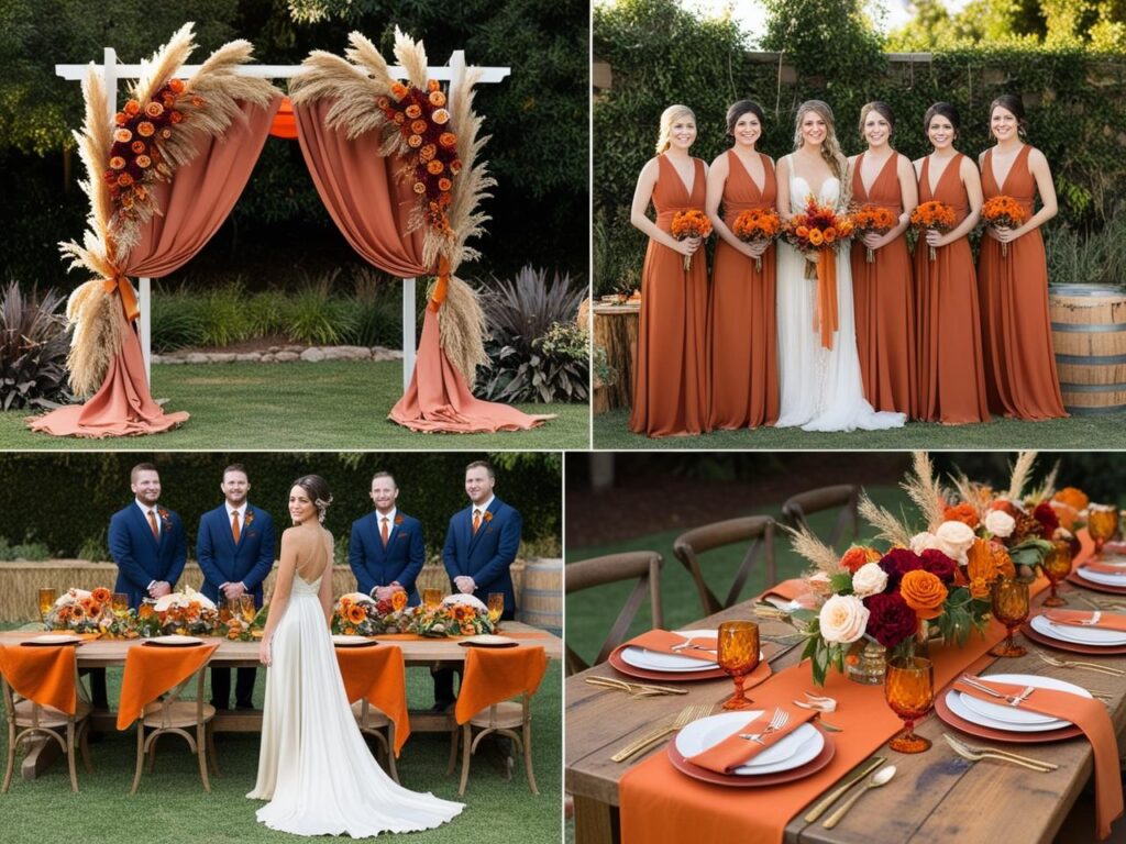 Burnt Orange Wedding Theme: Stunning Ideas for a Warm & Elegant ...